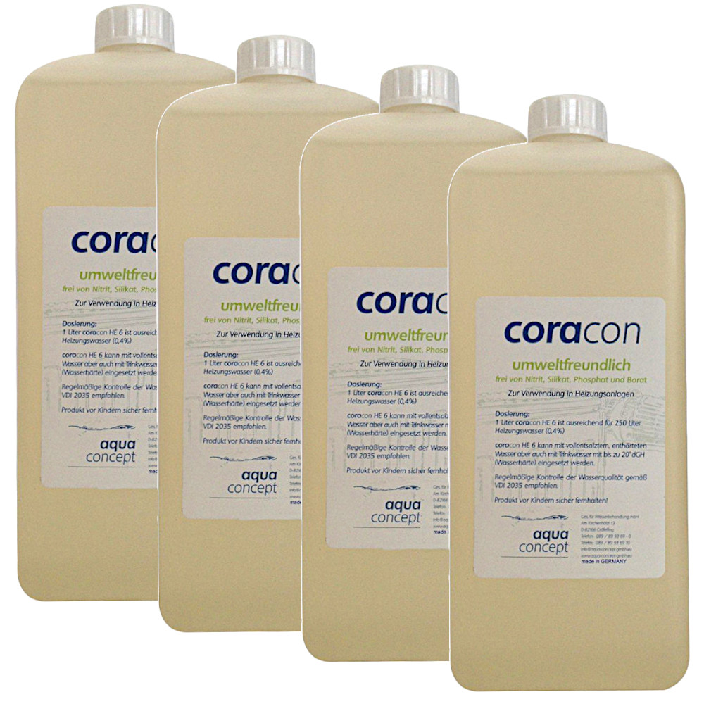 Coracon HE 6 Korrosionsschutz 1 Liter Konzentrat Heizungsschutz ...